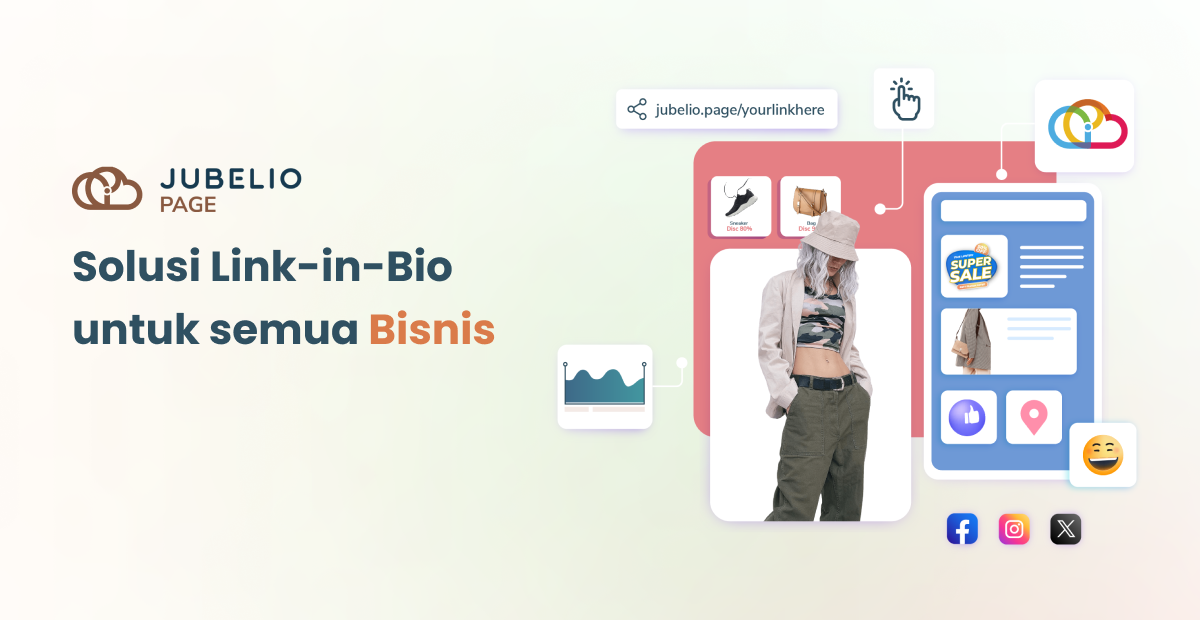 Jubelio Page - Solusi Link-in-Bio untuk Bisnis dan Konten Anda